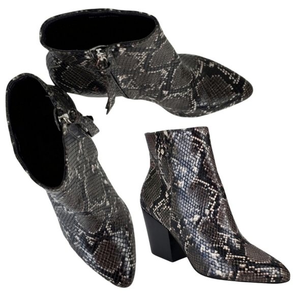 Dolce Vita | Shoes | New Dolce Vita Patty Black Snake Print Stella ...
